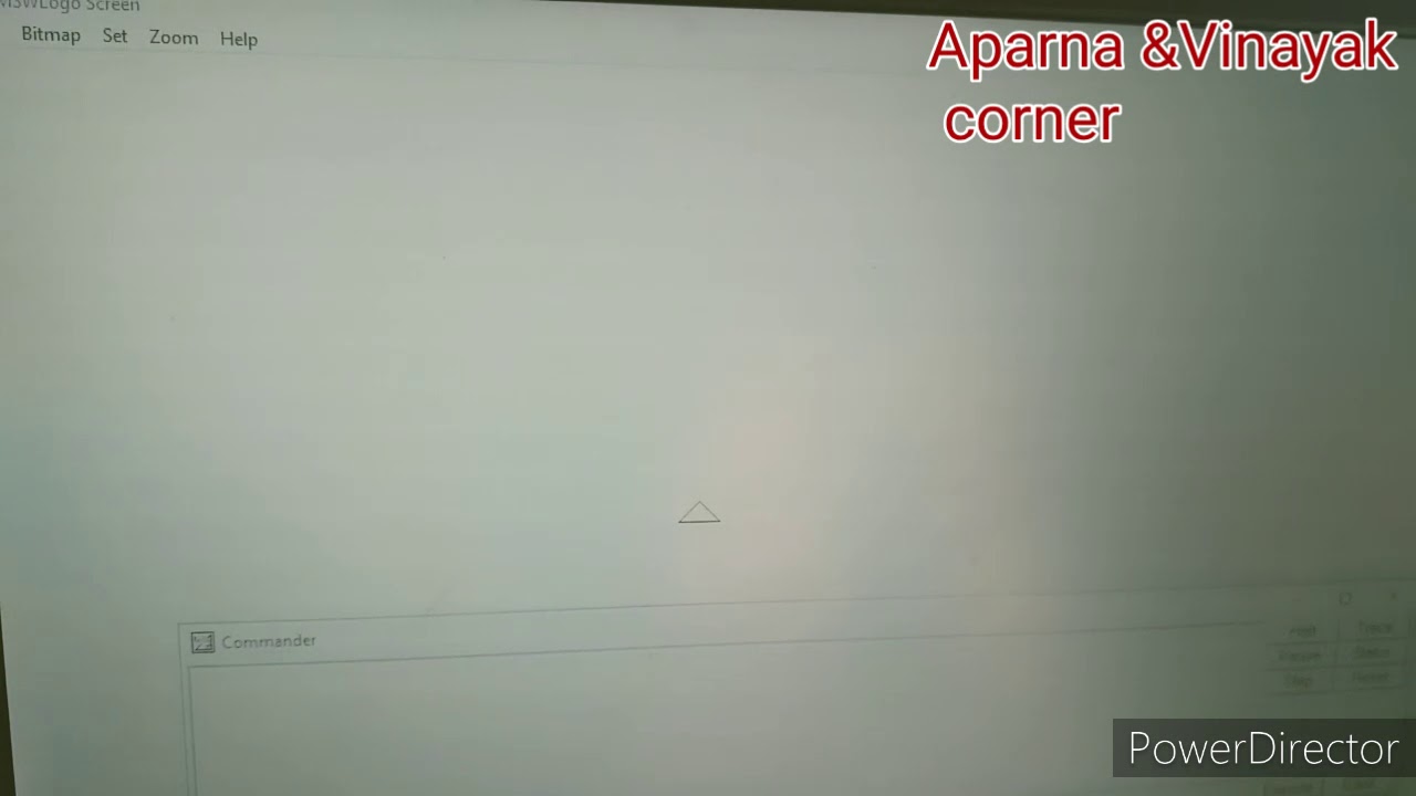 MSWLOGO||How to change Pen Size and Pen Colour using Menu bar - YouTube