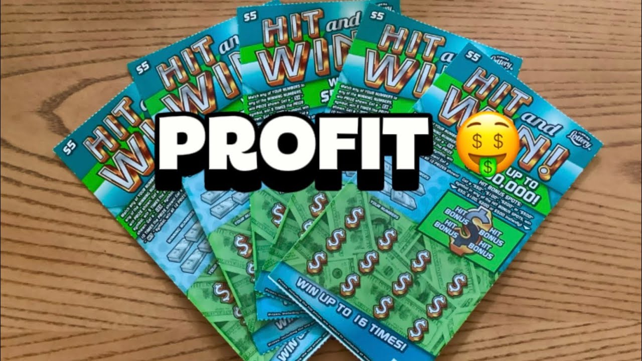 PROFIT SESSION on the Florida lottery hit and win scratch off lottery ...