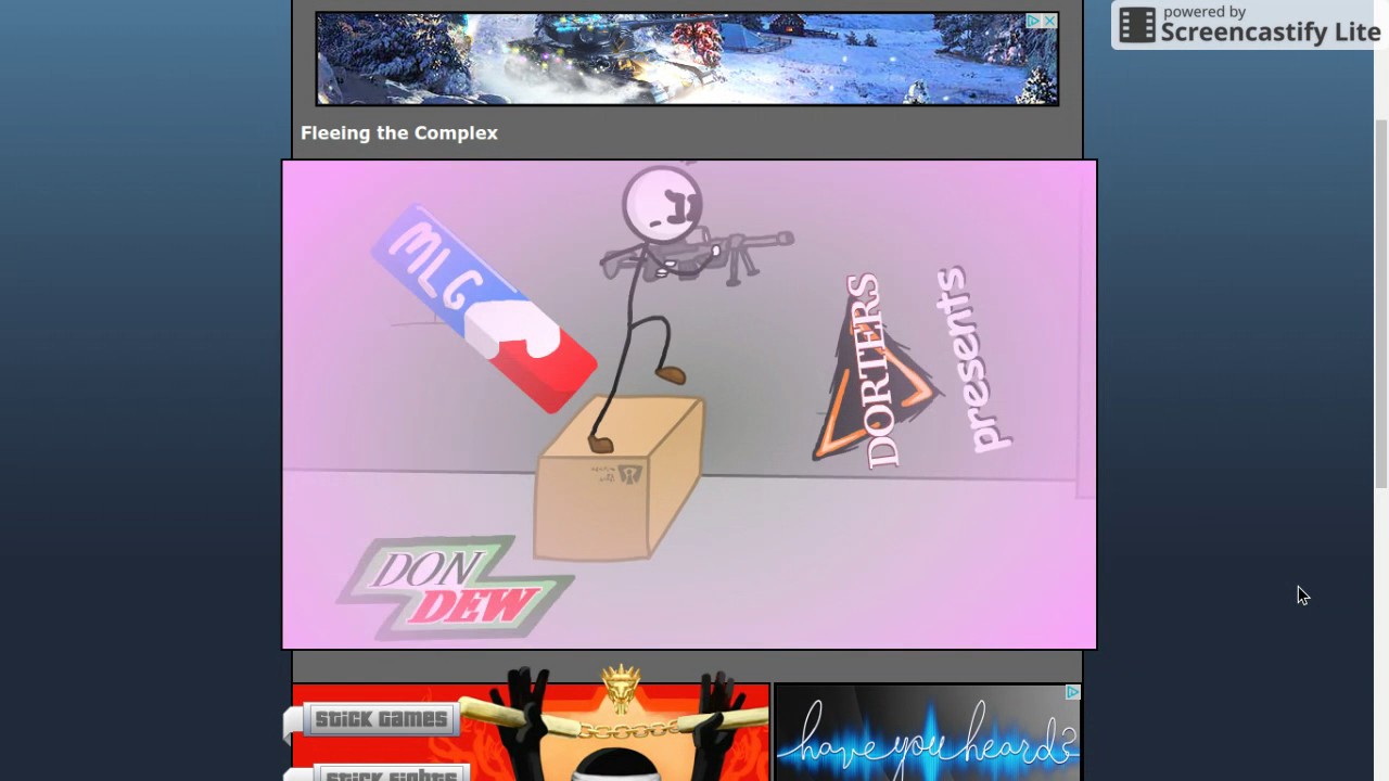 MLG NO SCOPE!| Fleeing The Complex Deleted Scene - YouTube