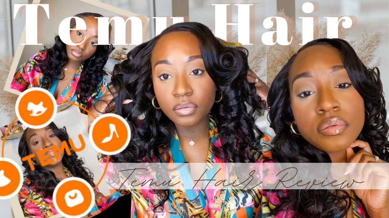 Human hair from TEMU $40 🔥| All you need to know! Quality, thickness ...