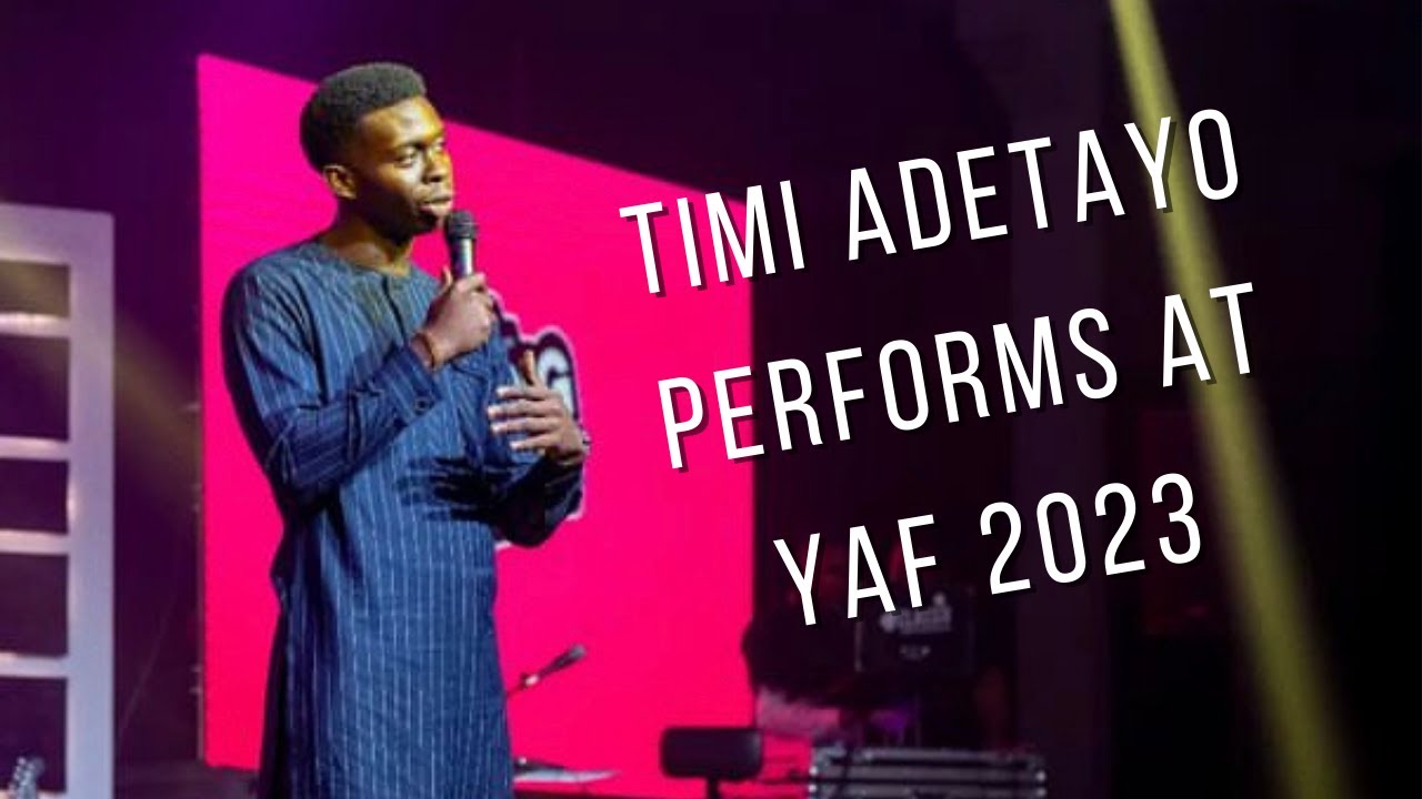 Timi Adetayo's Performance at Celebration Church International's Young ...