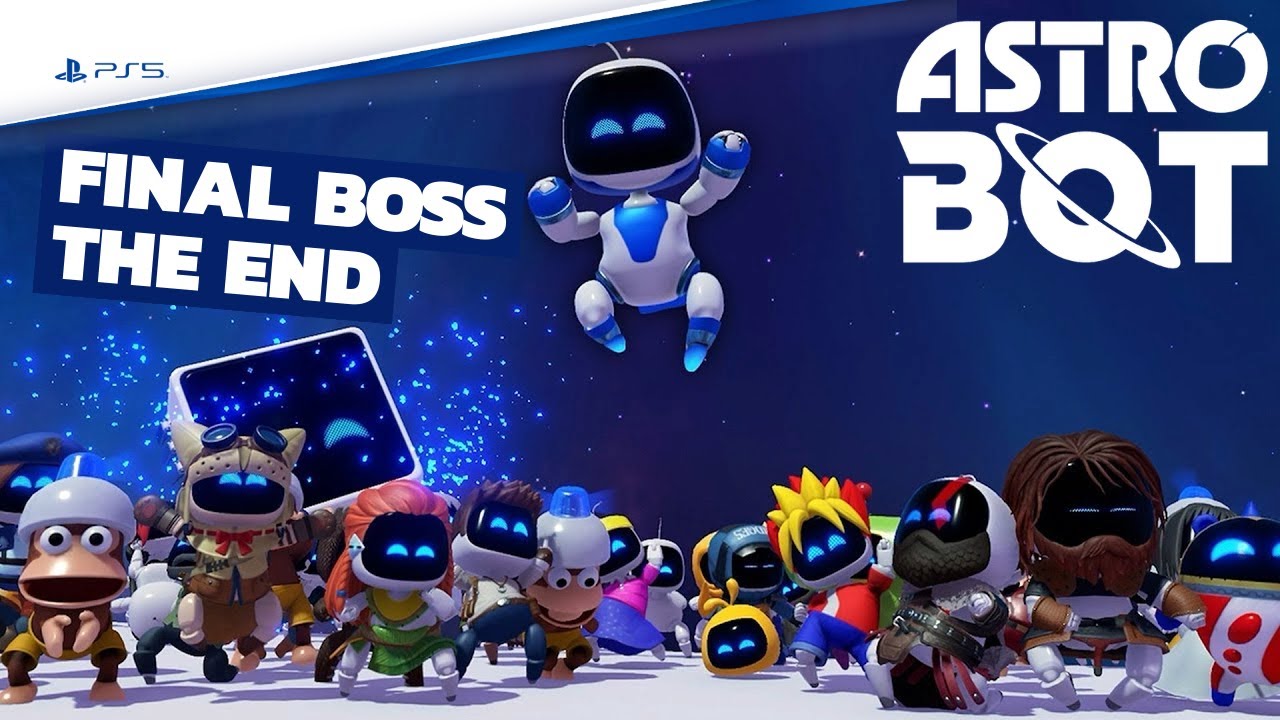 Astro Bot - Final Boss (Ending) 4K 60FPS - YouTube