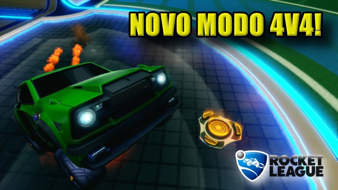 TESTANDO O NOVO MODO 4V4! - Rocket League #16 - YouTube