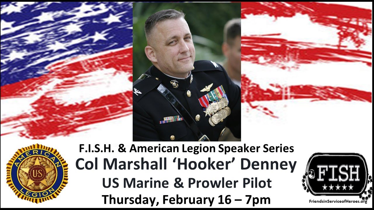 F.I.S.H. 20230216 Col (Ret) Marshall "Hooker" Denney, USMC - YouTube