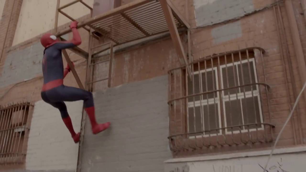 The Amazing Spider-Man Parkour - YouTube