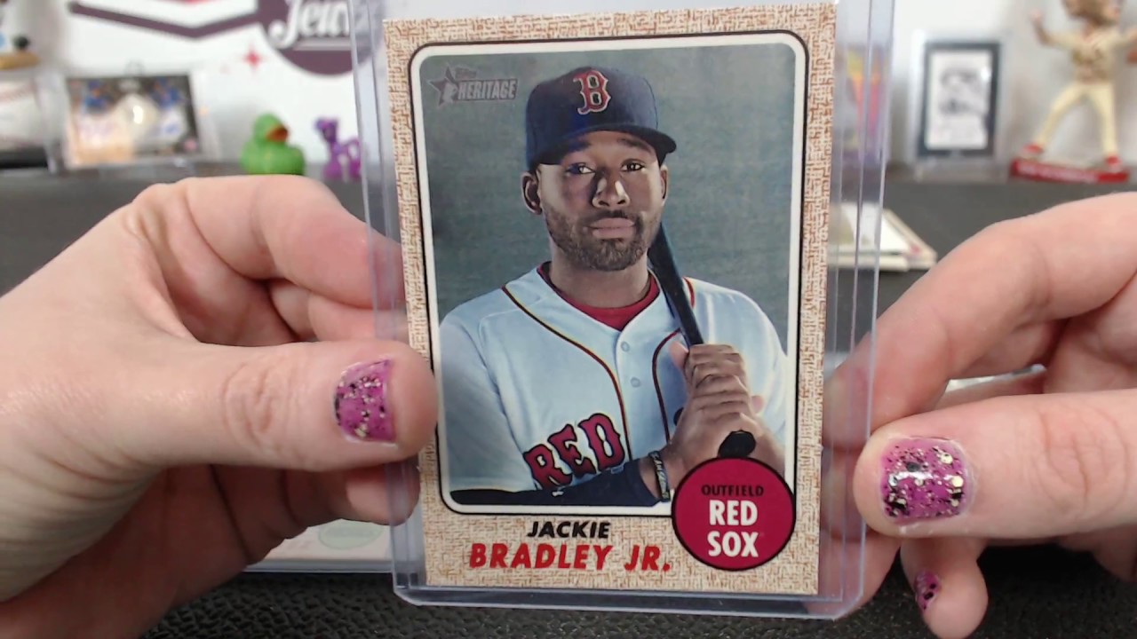 2017 Topps Heritage Baseball 12 Box Case Break #3 Hit Recap - YouTube