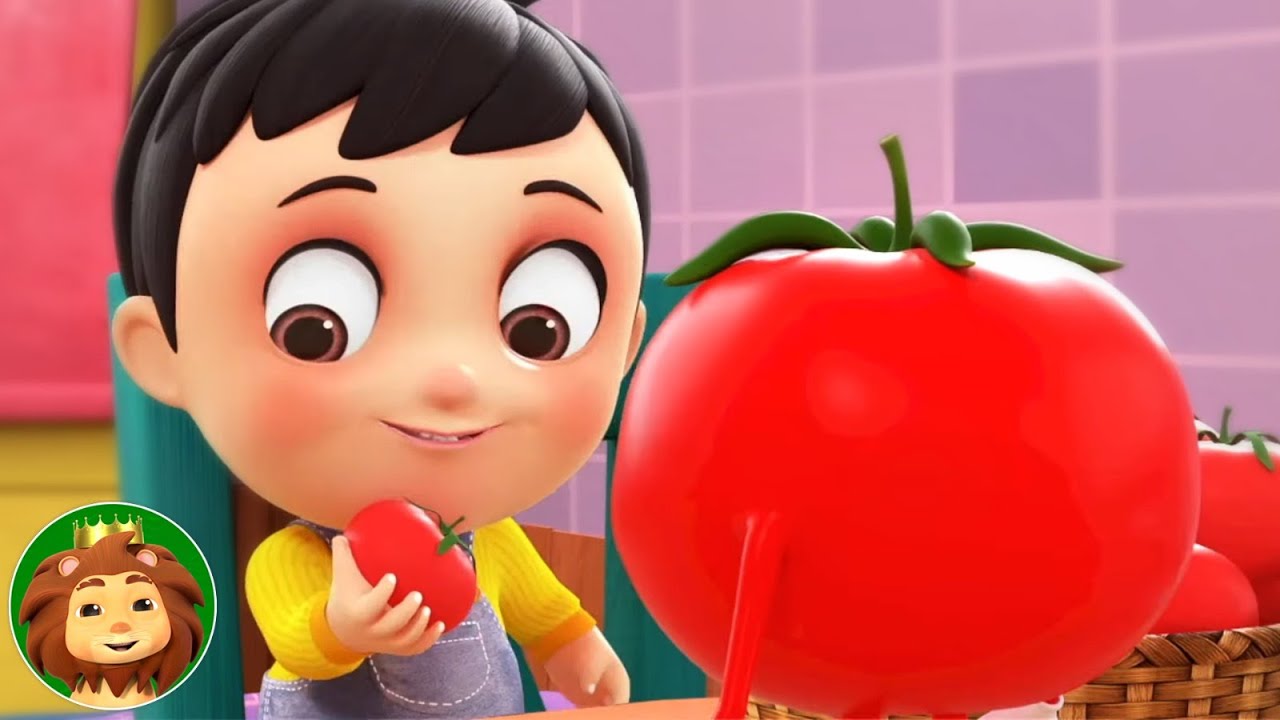 लाल टमाटर, Lal Tamatar, Tomato Song, Hindi Nursery Rhyme for Children ...