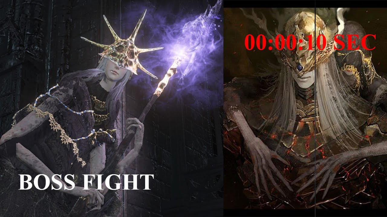 Fastest Boss Defeat!!! DARK SOULS III Aldrich Devourer Of Gods & Prince ...