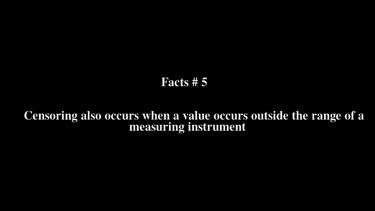 Censoring (statistics) Top # 8 Facts - YouTube