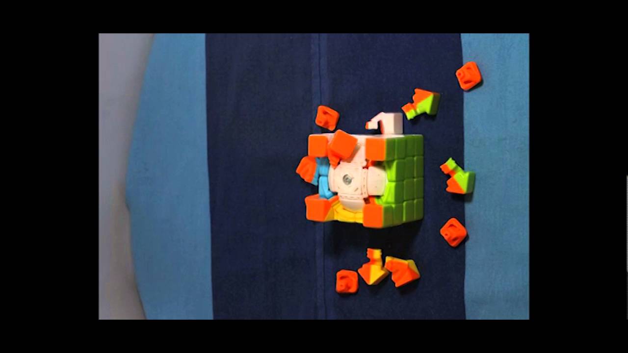 Stop Motion Cubo Rubik 4x4x4 - YouTube