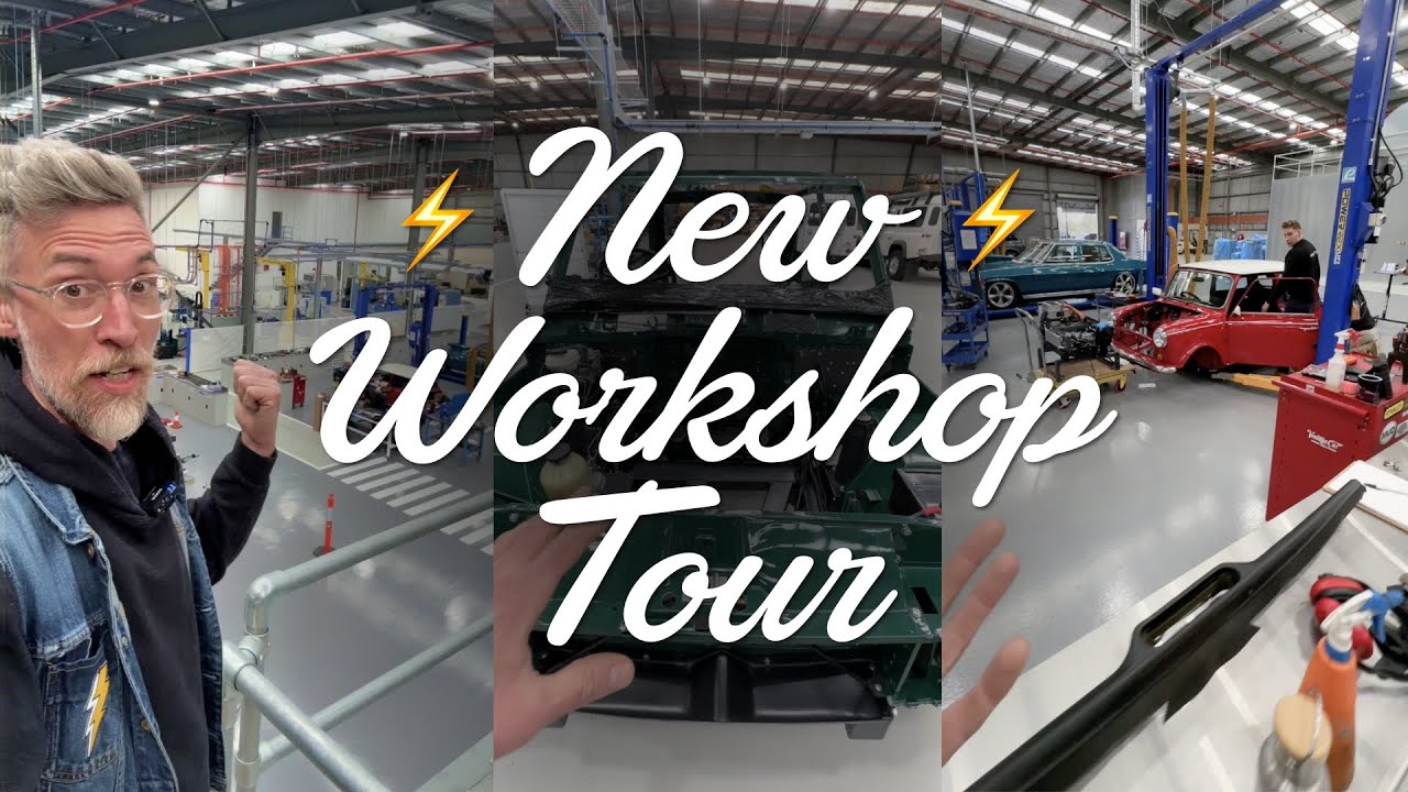 Our New Electric Vehicle Workshop - YouTube