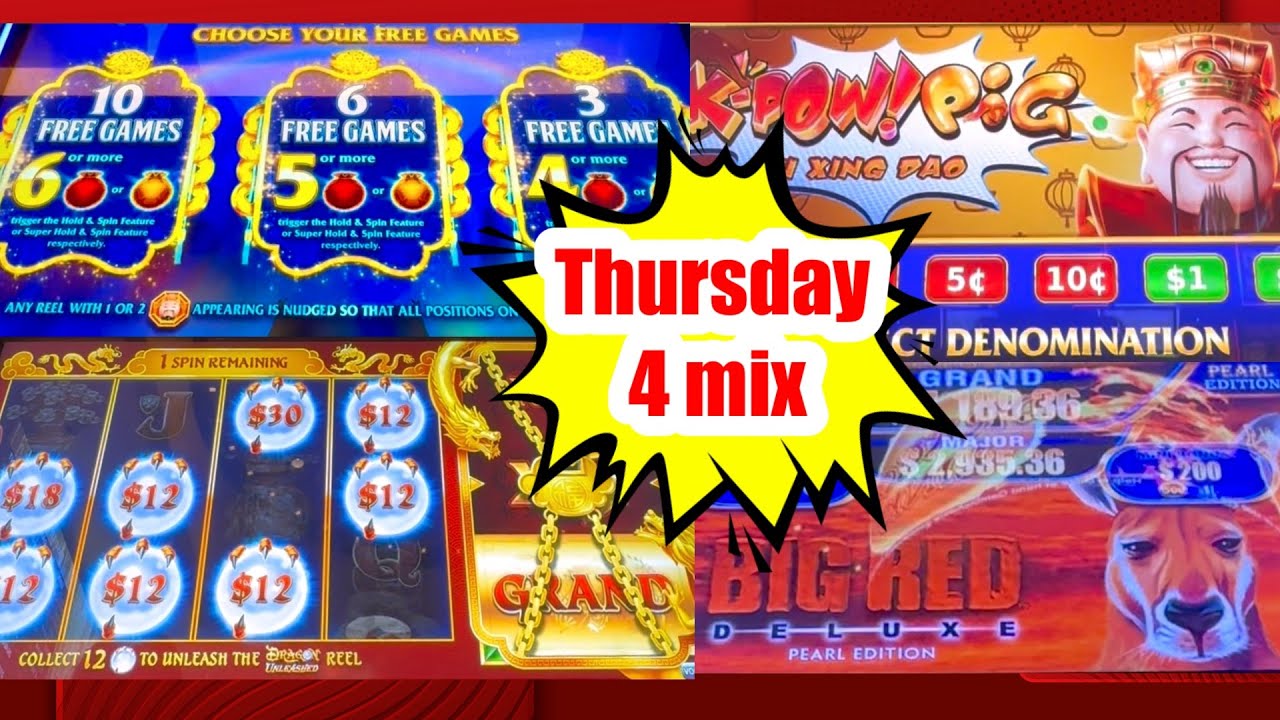 Thursday 4 mix $800. Choy’s kingdom Unleashed the dragon Kpow pig Big ...