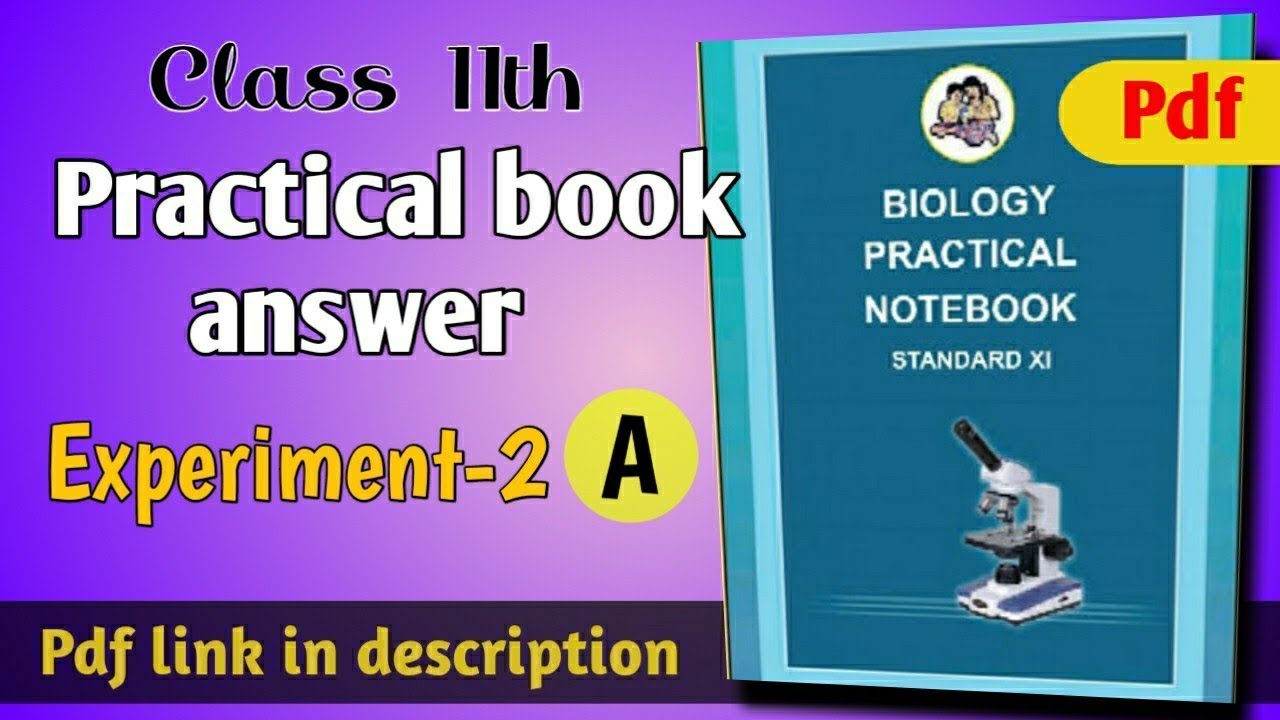 Biology Practical | Class 11 - YouTube