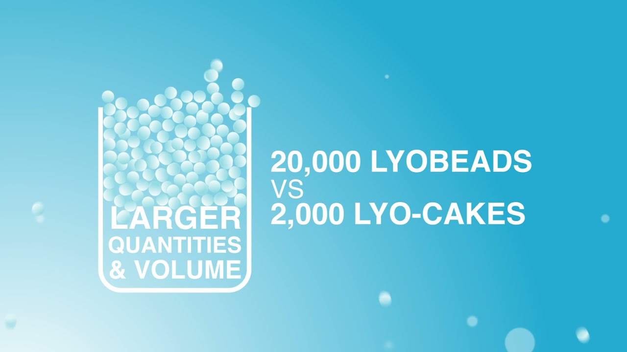 Why use lyobeads technology for diagnostics production? - YouTube