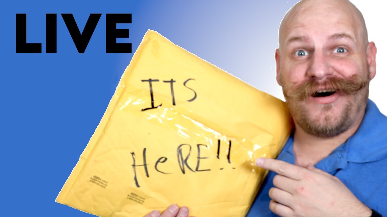 Its Here! Unboxing Live stream - YouTube