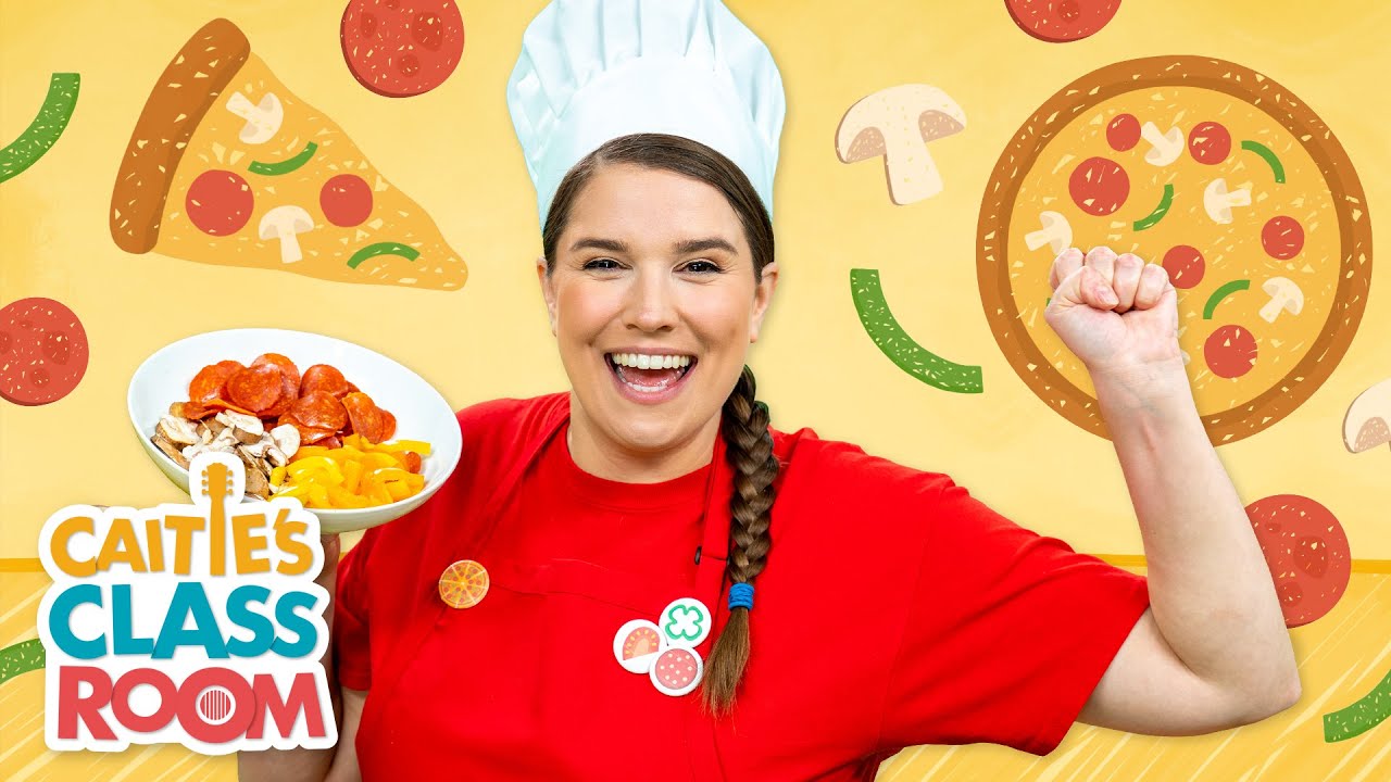 Pizza Party! Songs from Caitie's Classroom | Music Video For Kids - YouTube