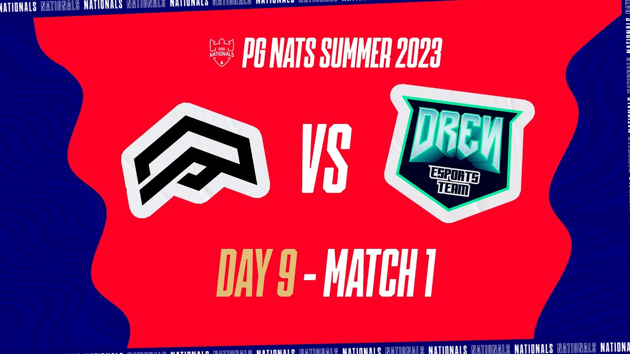 OP vs DREN | PG Nats Summer 2023 - Day 9 (Game 1) - YouTube