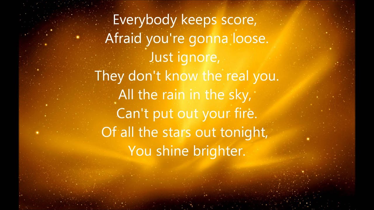 Britt nicole Gold (lyrics) - YouTube
