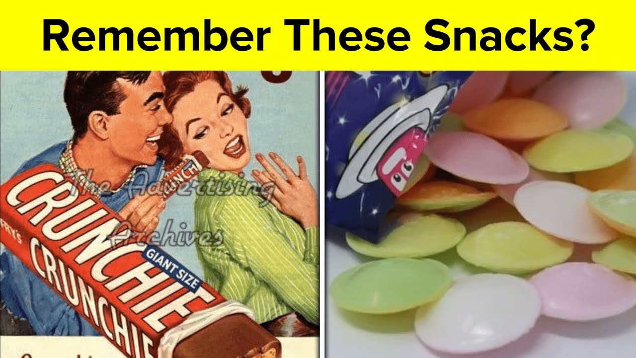 10 Forgotten British Snacks That Defined Our Childhood - YouTube