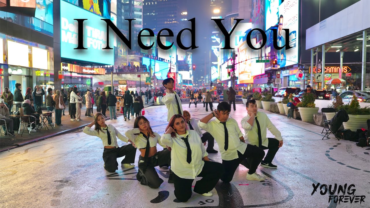 [KPOP IN PUBLIC | TIMES SQUARE] BTS 방탄소년단 ‘ I NEED U ' DANCE COVER BY ...