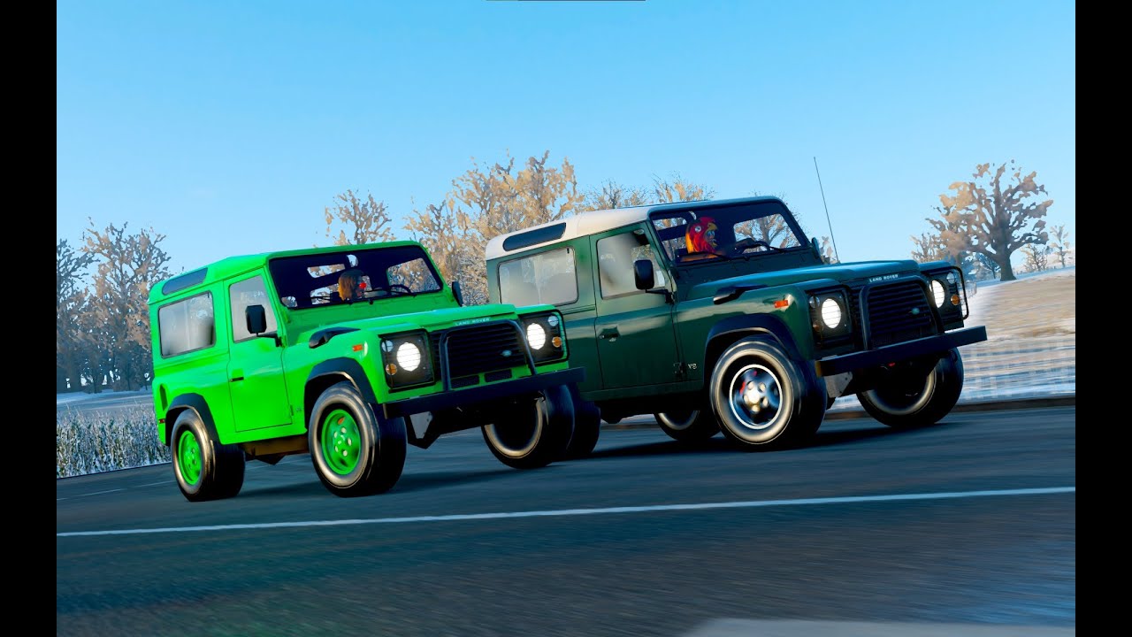 Forza Horizon 4 - BIG POWER Land Rover Defender 90 - Viewer Requested Rides EP5 - YouTube