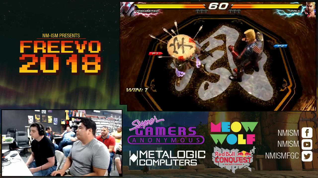 Freevo 2018 - Tekken 7 Top 4 - YouTube