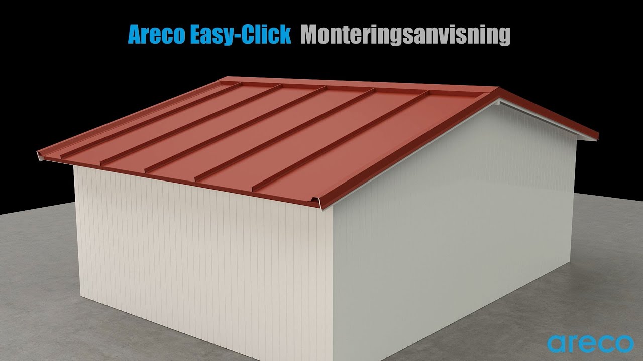 Areco Easy-Click | Klicktak Monteringsanvisning - YouTube