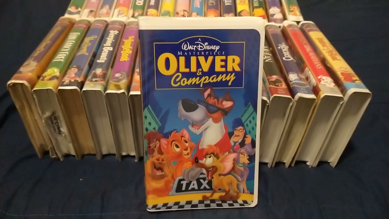 My Walt Disney Masterpiece Collection VHS Collection Update 2021 Edition October 2021 Part Three ...