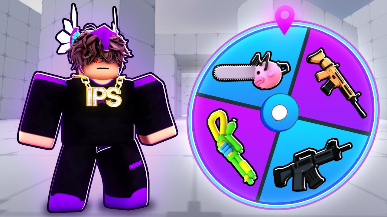 I let a *RANDOM* Wheel Choose My Weapon In Roblox Rivals.. - YouTube