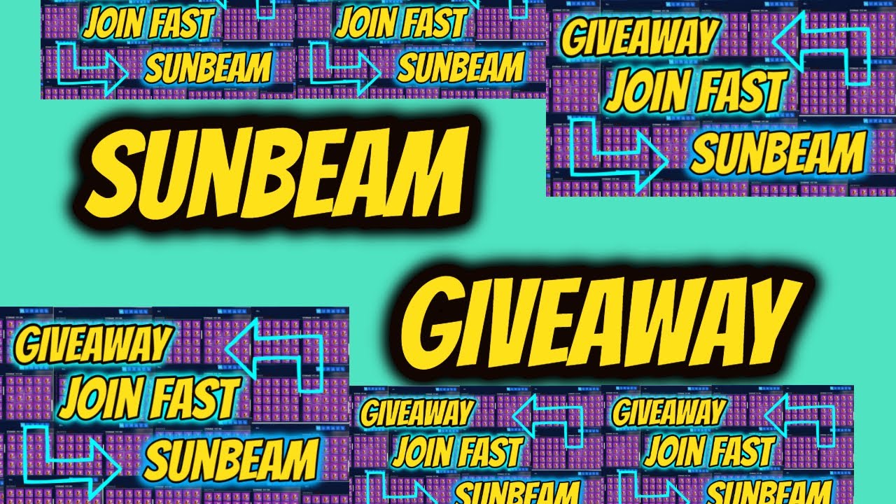 LIVE *STW 50k sunbeam giveaway unlimited rejoins Fortnite Save The ...