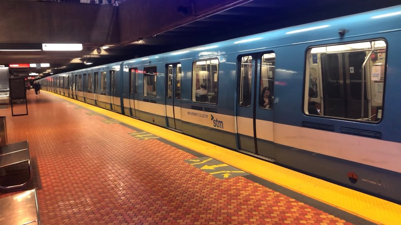 STM Montreal Metro Quick ride MR-73 Ride From Atwater to Lionel-Groulx ...