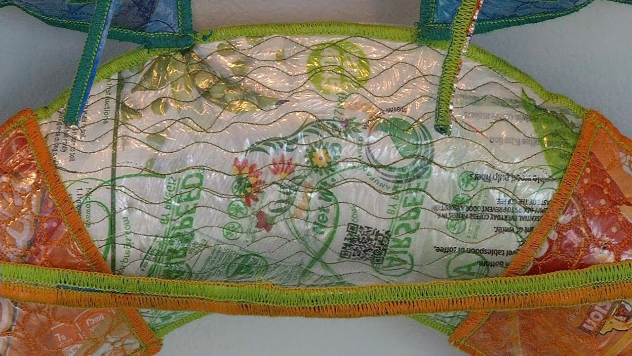 Artist Turns Plastic Trash Into Treasured Art - YouTube