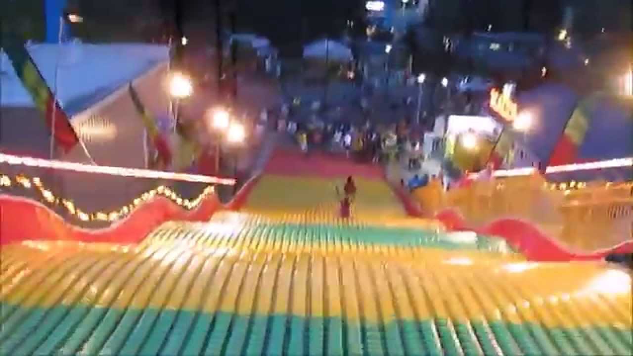 MN State Fair 2015 - Giant Slide - YouTube