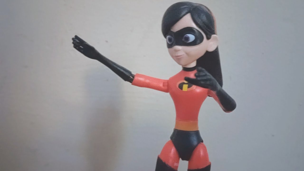 Disney Pixar The Incredible Action Figure Violet Toy Review - YouTube