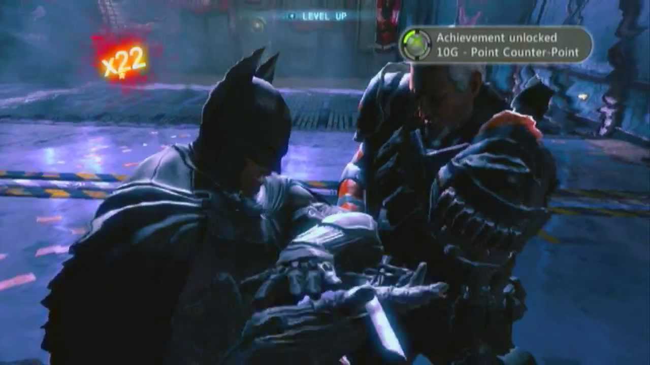 Batman arkham origins Point Counter Point Acievment guide - YouTube