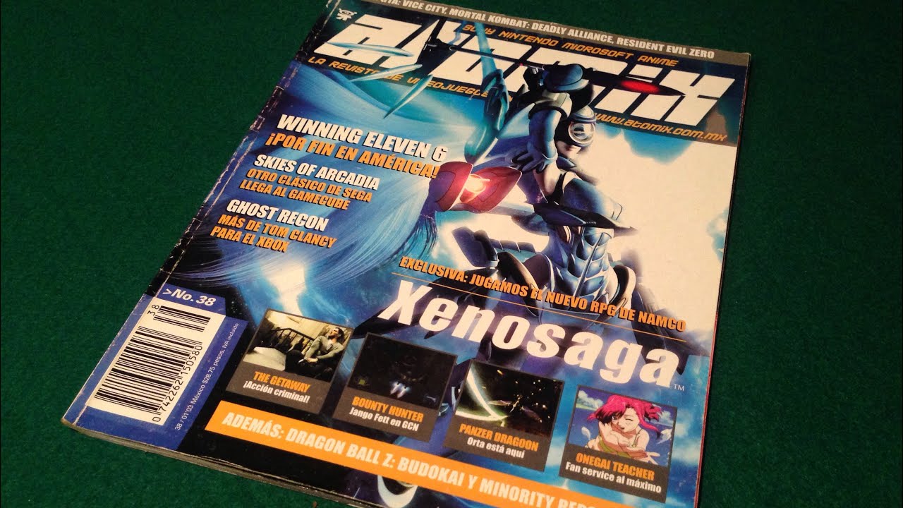Revista Atomix #38 - Xenosaga - Colección de revistas - YouTube
