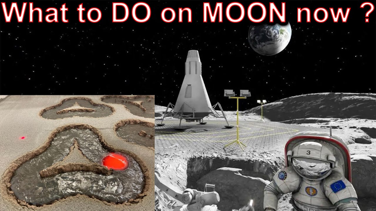 What to DO on MOON NOW {Rocket Monday} - YouTube