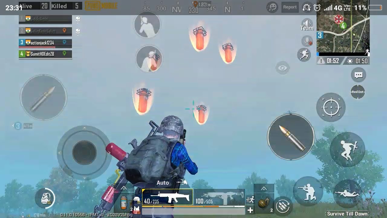 TYRANT BOSS LANDING || ZOMBIE MODE || CLIP || PUBG MOBILE - YouTube
