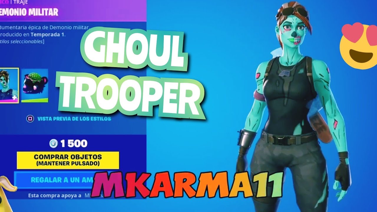 Vuelve Skin CHICA ZOMBIE en la Nueva tienda Fortnite hoy - YouTube