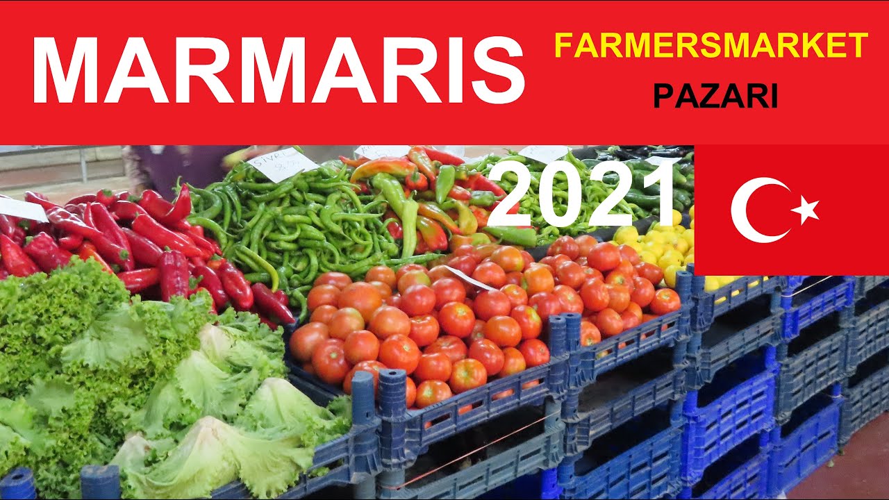 MARMARIS PAZARI / FARMERS MARKET -TURKEY - TURKEI - TURKIYE - FOOD ...