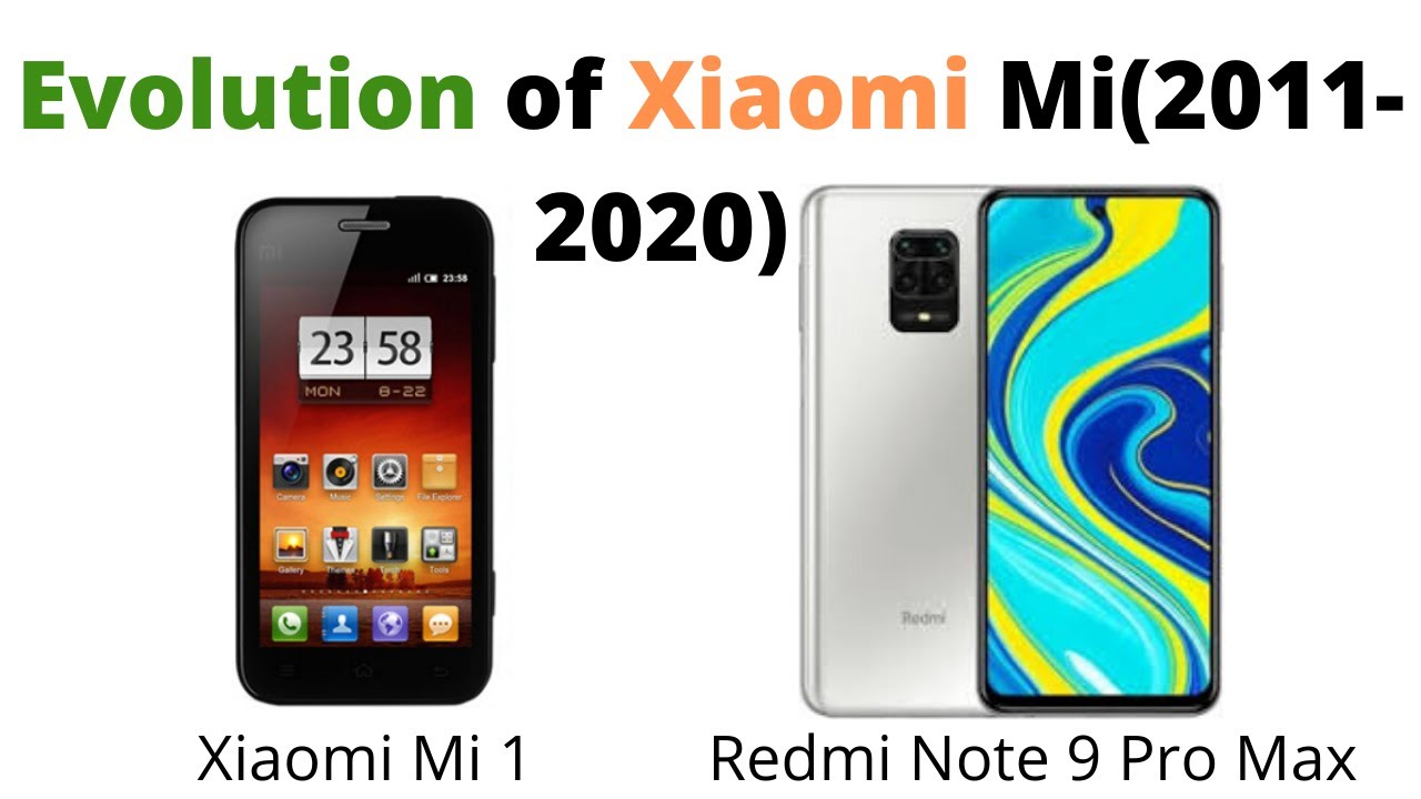 Evolution of Xiaomi Mi [2011-2020) - YouTube