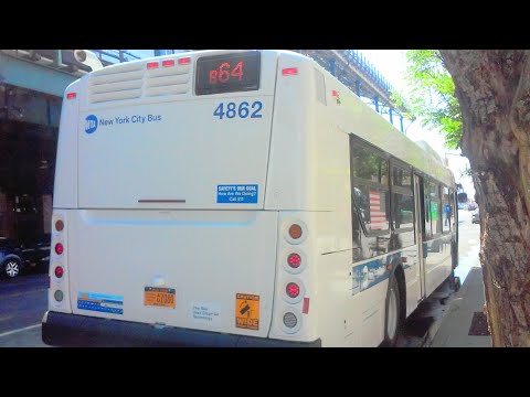 [MTA]: Bay Ridge Bound Repainted 2011 XD40 Xcelsior [#4862] B64 Bus ...