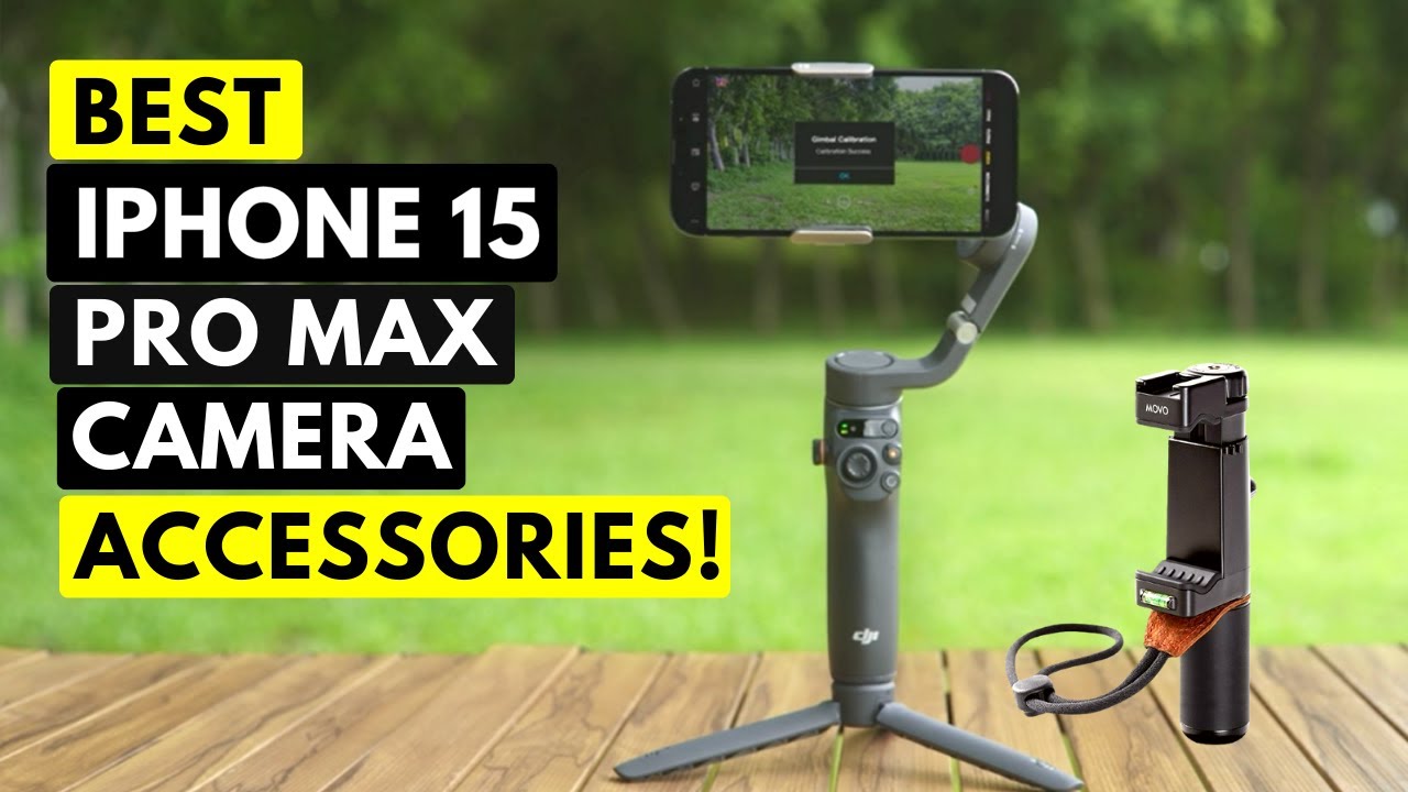 Top 5 Best iPhone 15 Pro Max Camera Accessories!🔥 - YouTube
