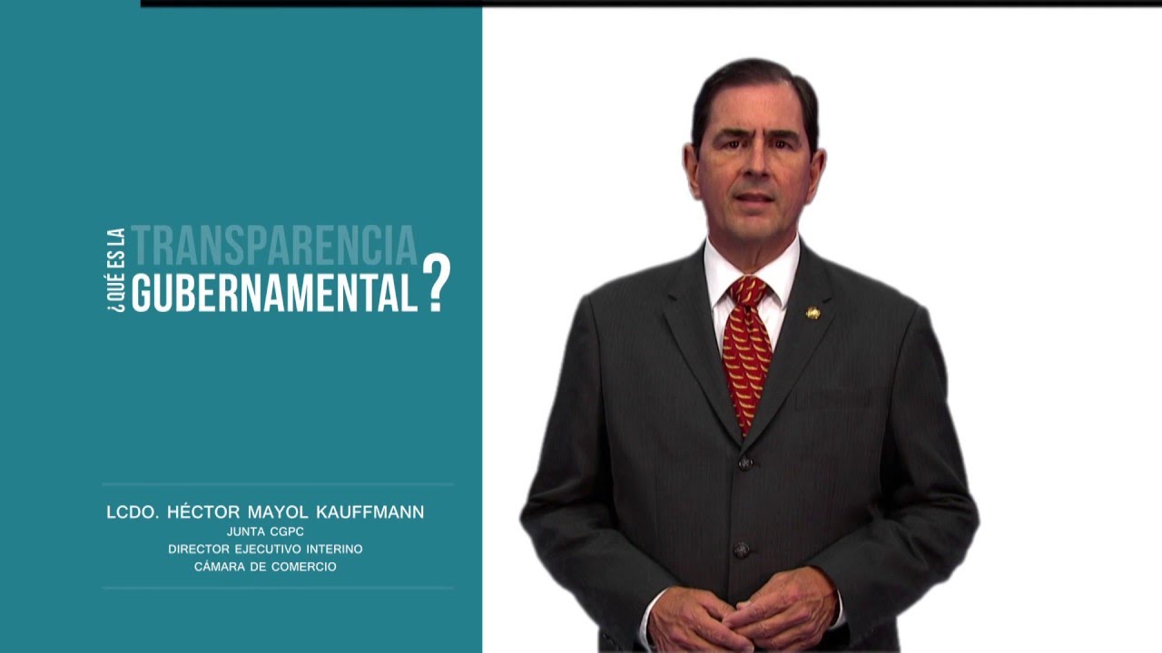 Transparencia Gubernamental I - YouTube