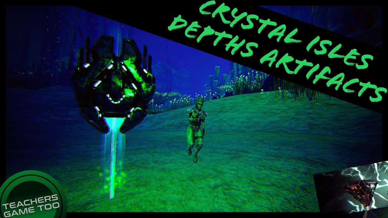 CRYSTAL ISLES DEPTHS ARTIFACT AND EASY DEEP SEA LOOT CRATE - YouTube