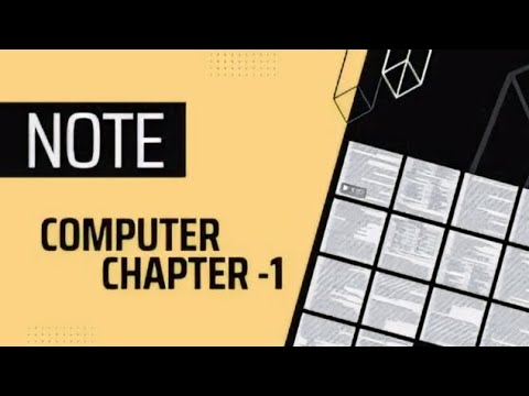 Class 11 | Computer Science | Chapter 1 Notes - YouTube