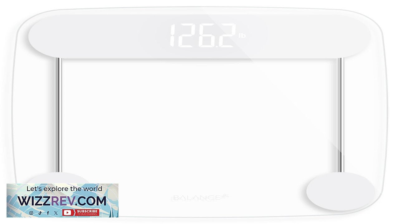 Greater Goods Digital Weight Bathroom Scale Shine-Through Display ...