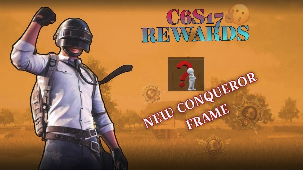 PUBG MOBILE C6S17 REWARDS | NEW CONQUEROR FRAME🥲 | #pubg #bgmi - YouTube