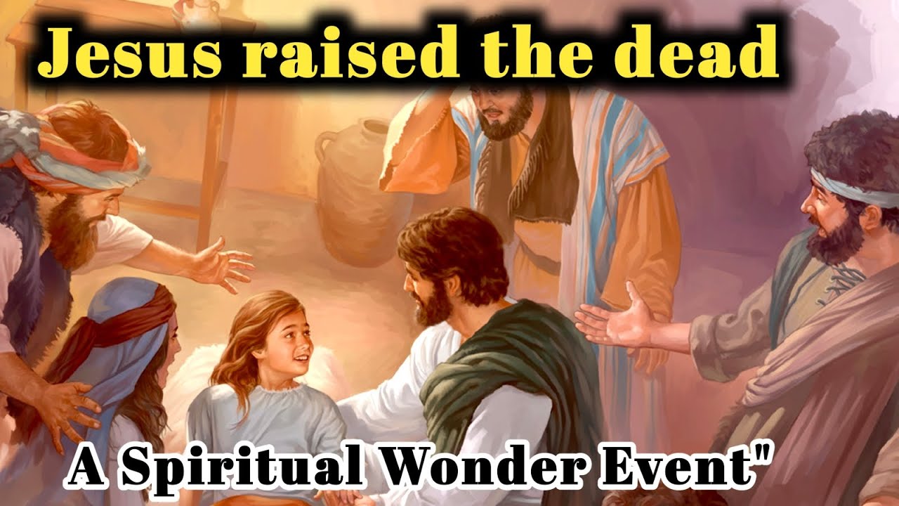 Jesus Raises the Dead: A Spiritual Wonder Event" || Bible stories # ...