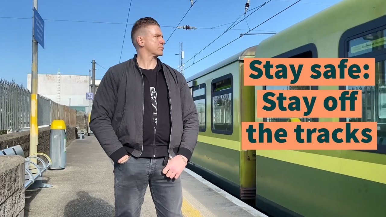 Stay off the tracks and stay safe in train stations - YouTube